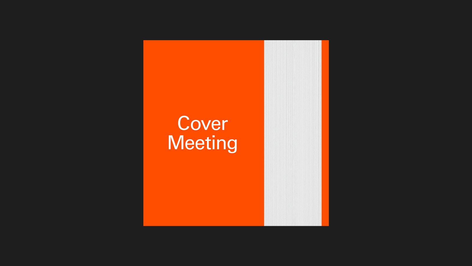 Cover Meeting – The Casual Optimist