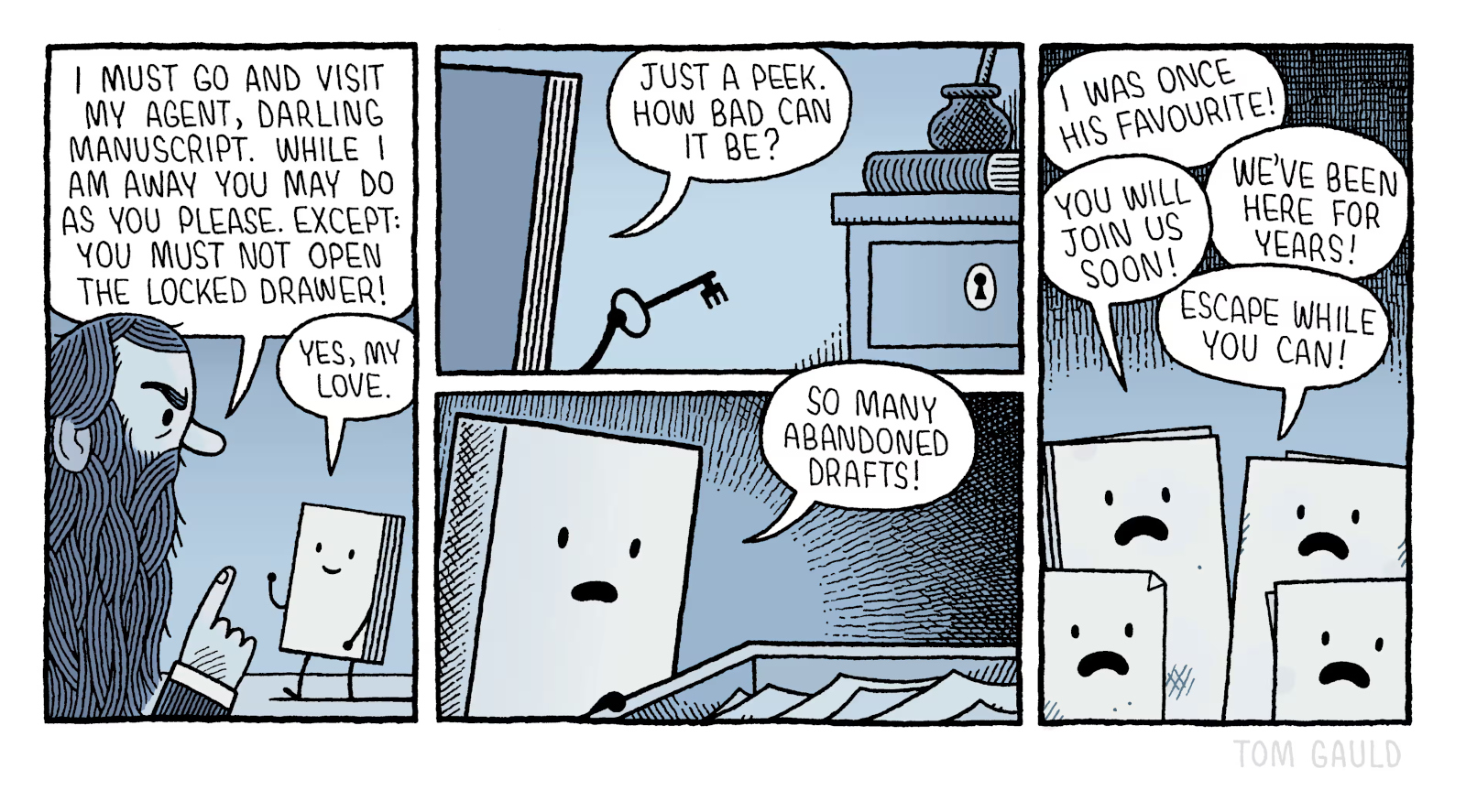 Bluebeard by Tom Gauld – The Casual Optimist